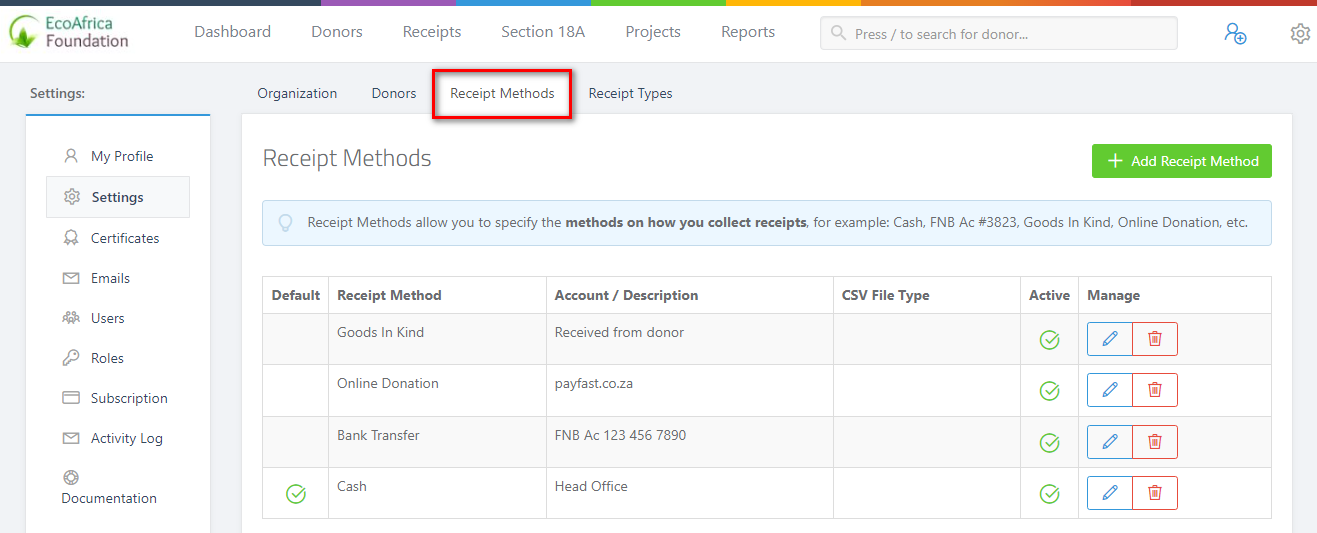 How To Setup The Csv Uploader Settings Activedonor Help
