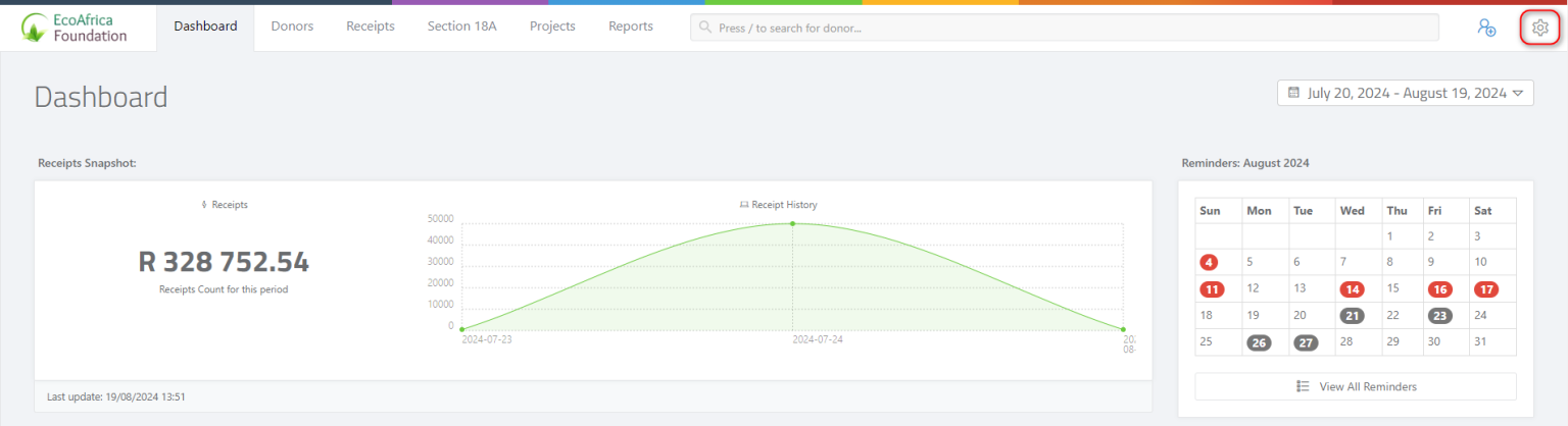 Receipt Types – ActiveDonor Help