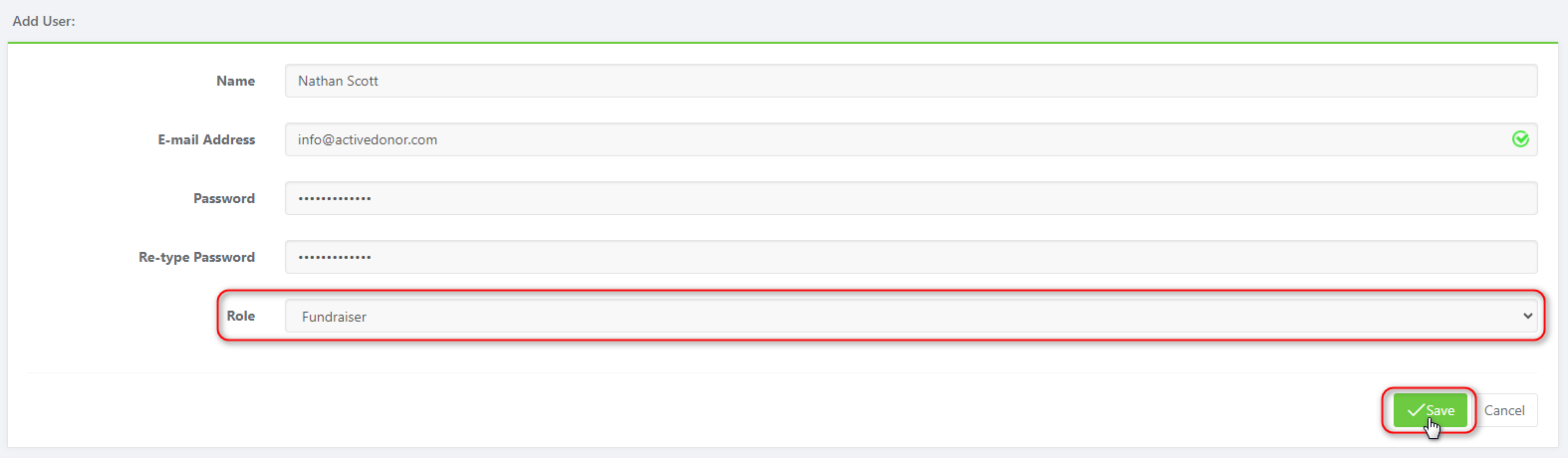 Adding a Fundraiser – ActiveDonor Help