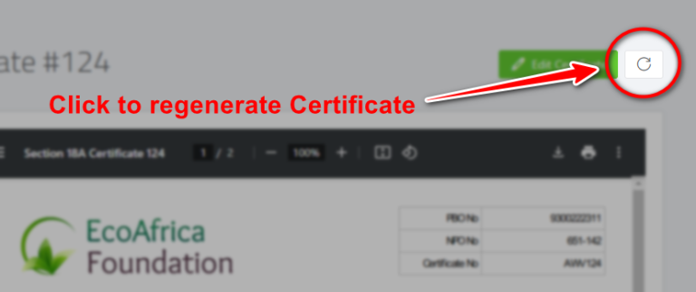 Generating a Combined (Batch) Section 18A Tax Certificate from Multiple ...