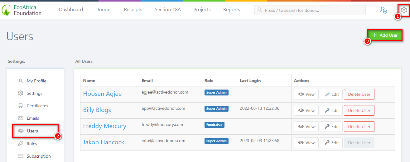 Adding a Fundraiser – ActiveDonor Help