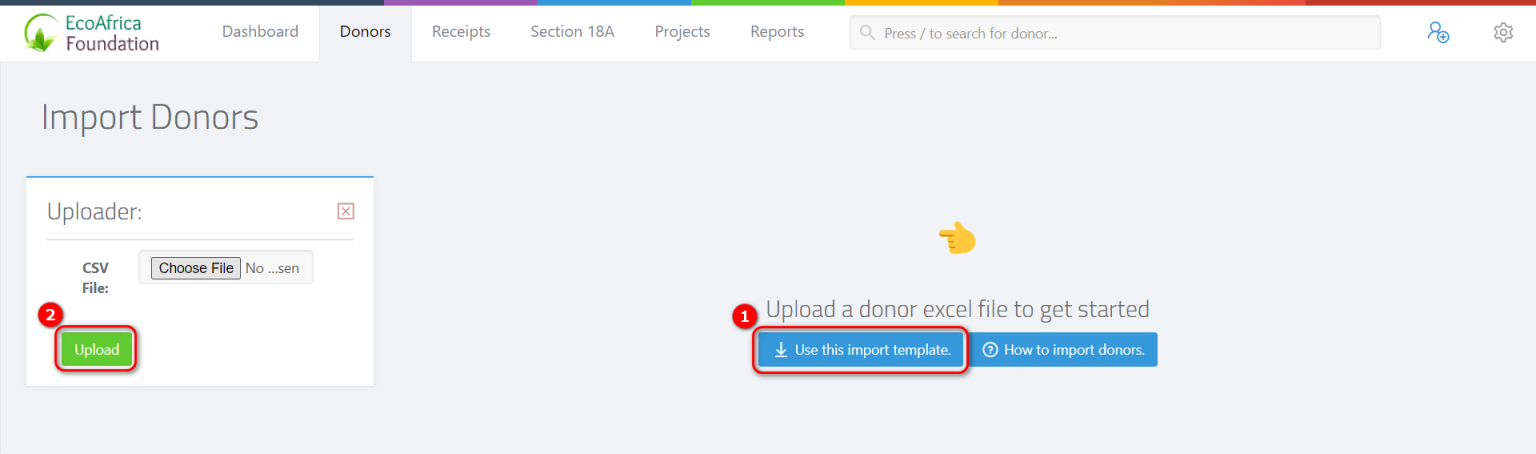 Importing Donors – ActiveDonor Help