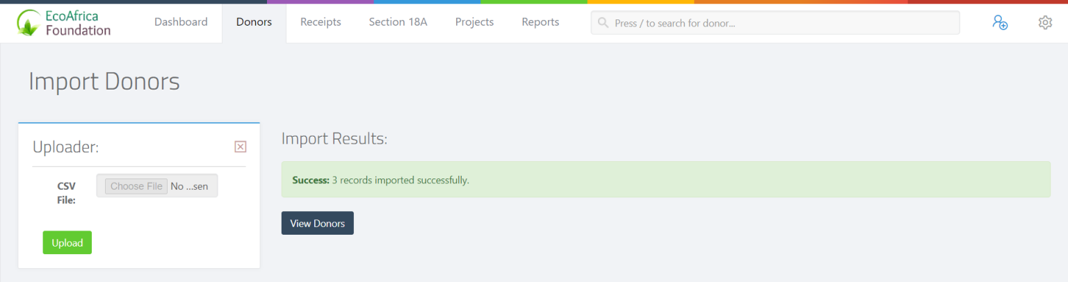 Importing Donors – ActiveDonor Help