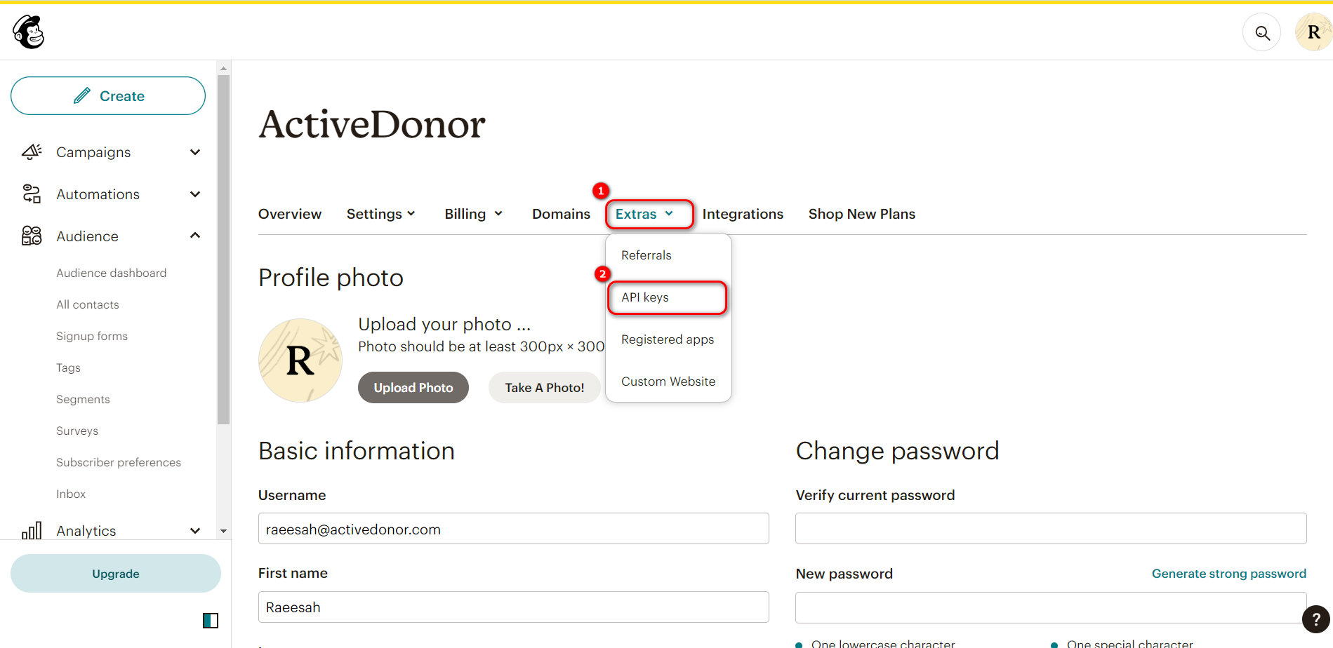 Setting up Newsletter Syncing – ActiveDonor Help
