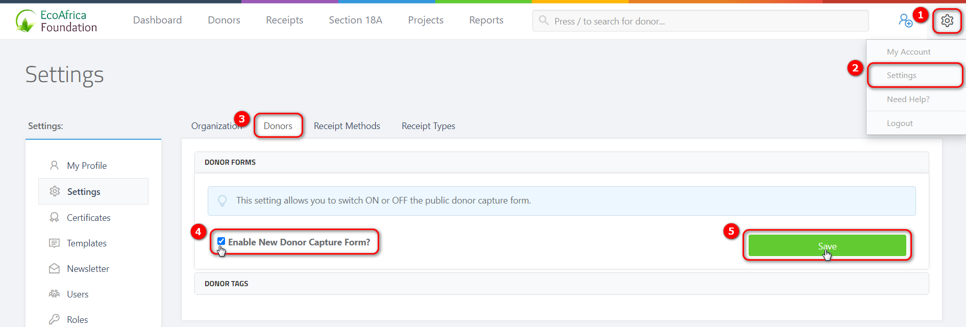 Donor Capture Forms – ActiveDonor Help